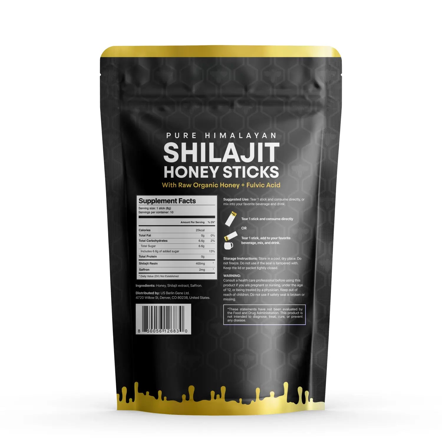 Shilajit Honey Sticks – True Nutra
